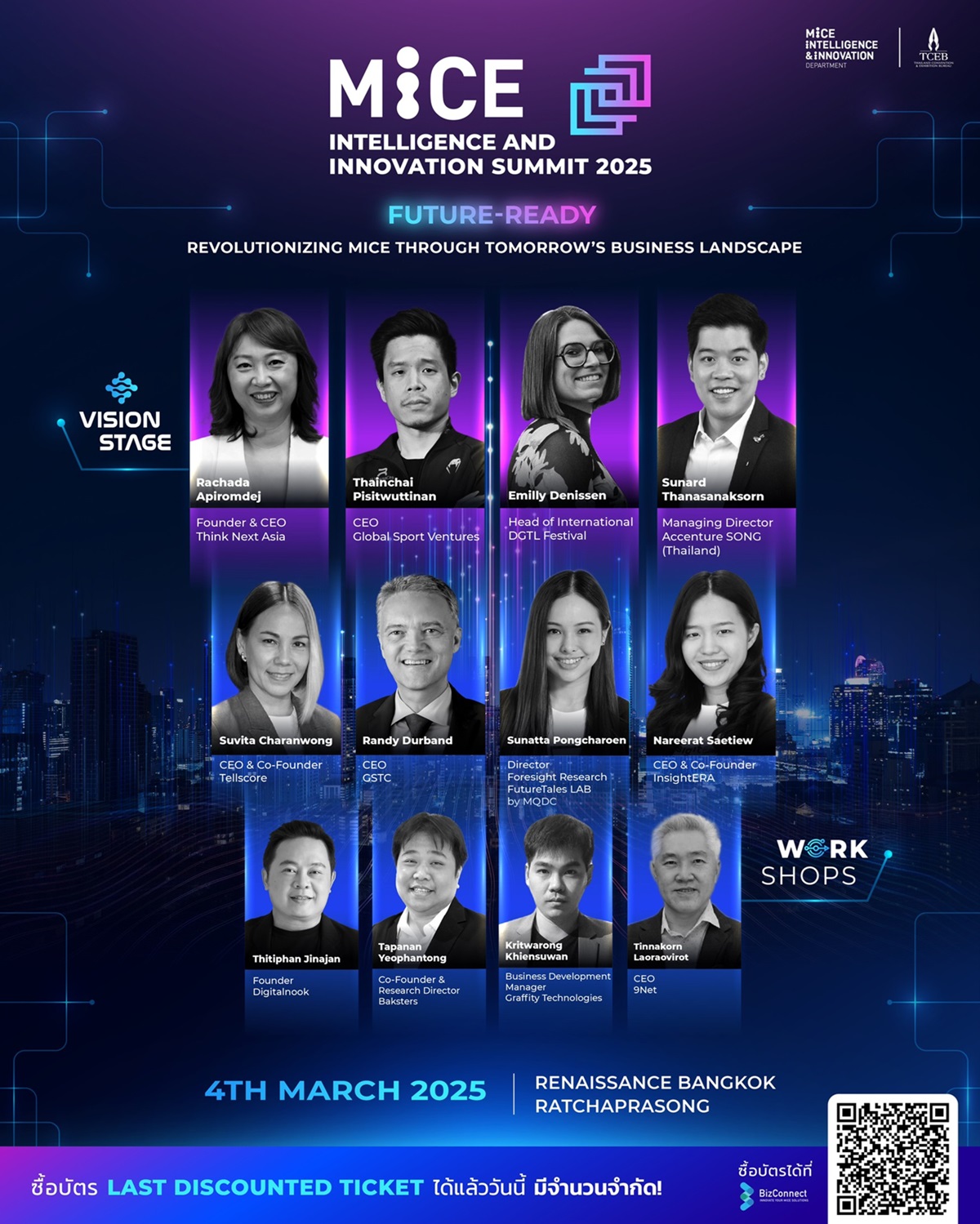 ยกระดับธุรกิจไมซ์สู่ยุคดิจิทัลในงาน MICE Intelligence and Innovation ...