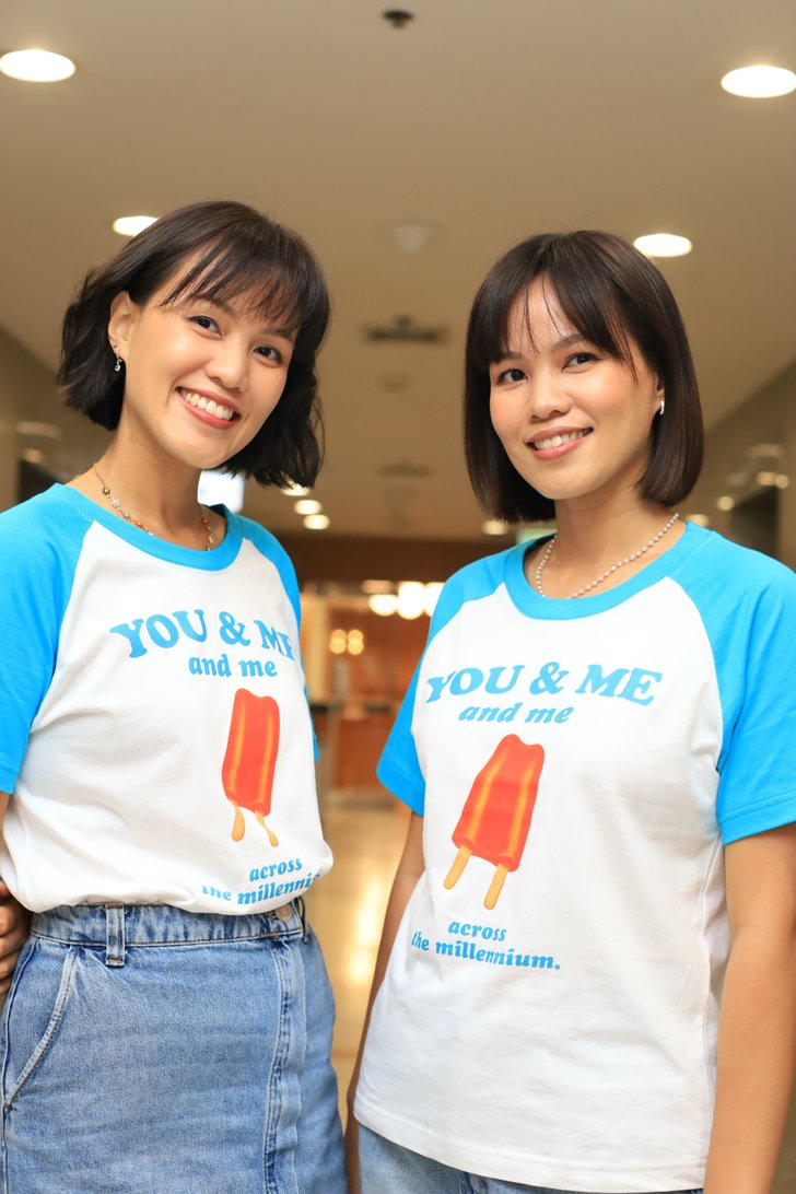 "วรรณแวว-แวววรรณ" 2 ผู้กำกับฝาแฝด "เธอกับฉันกับฉัน" เล่าเรื่องฝาแฝดผ่านยุค Y2K