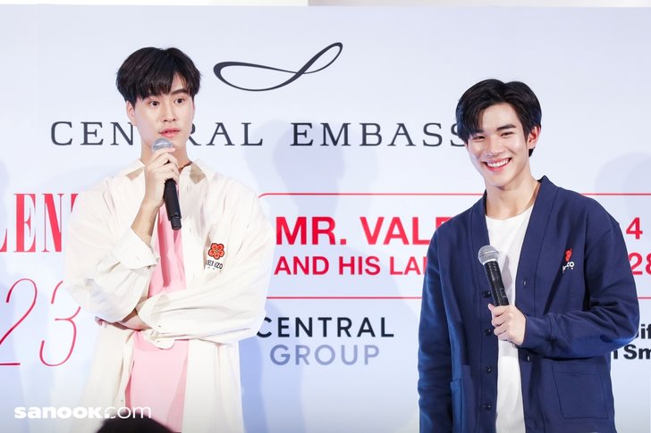 เจมีไนน์-โฟร์ท สวมบท Mr. Valentine ชวนมอบของขวัญให้น้องๆ จังหวัดชายแดนใต้