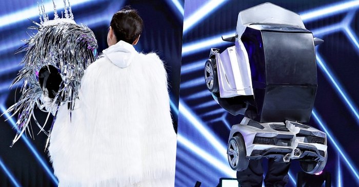 Singer Mask 12 rips off the queen's lion mask - car mask Unexpected ...