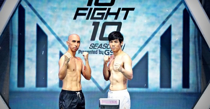 รวมรูปภาพของ "10 Fight 10 ซีซั่น 3" คู่ที่ 5 "อนัน อันวา" vs "เอก Season Five" ขอวางไมค์มาต่อย ...