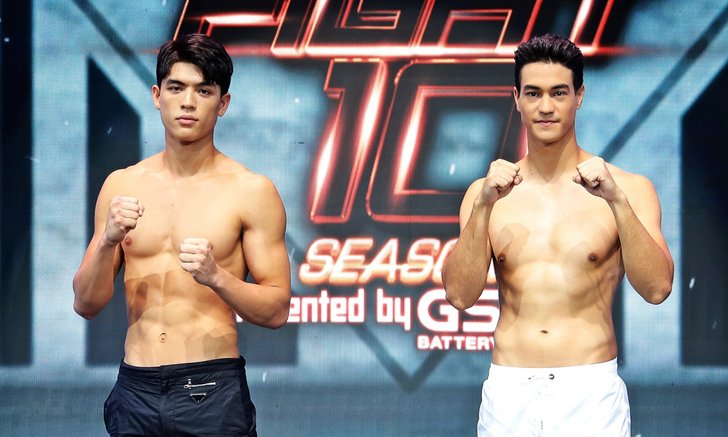 10 Fight 10 ซีซั่น 3 คู่ที่ 3 ชั่งน้ำหนัก "จอส เวอาห์" vs "นะโม เรอบิเย" ศึกยักษ์ชนยักษ์ 2 พระเอก