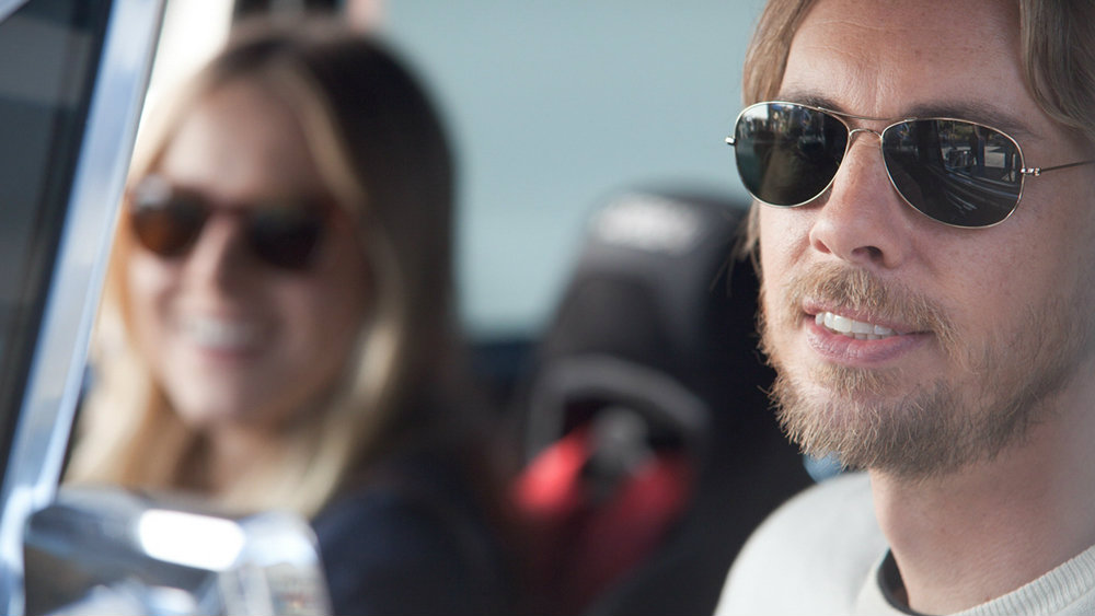 แด็กซ์ เชพเพิร์ด เล่น-เจ็บจริง โนสแตนอินใน Hit And Run