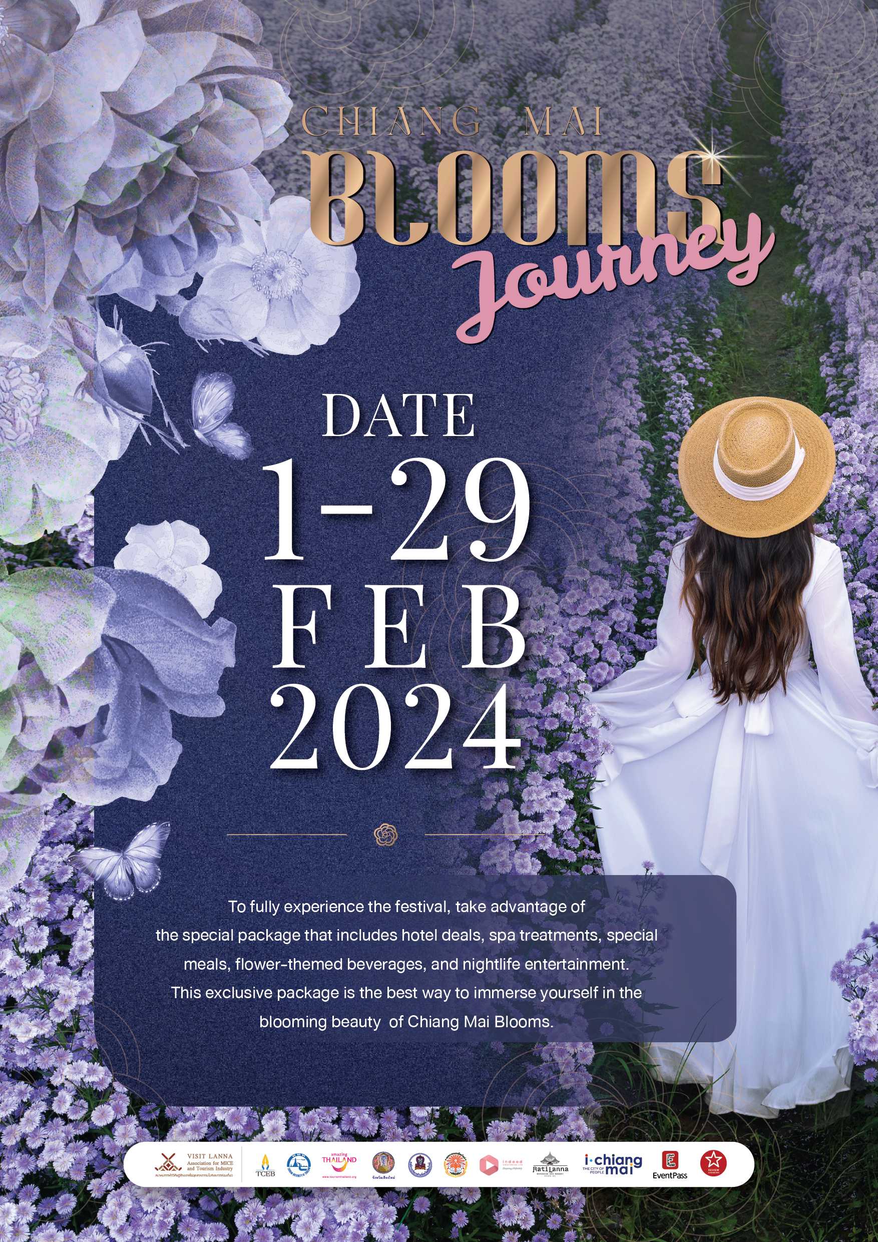 แถลงข่าว 2024 ภายใต้คอนเซ็ป “Secrets of Flowers” ชวนสัมผัสเสน่ห์เมืองหลวงแห่งไม้ดอก