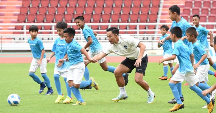 รวมรูปภาพของ Daikin Kids Football Fest ส่ง "มาโน่" สร้างแรงบันดาลใจ ...