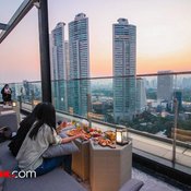 Sky on 20 Rooftop Bar สุดชิลชมวิว Sunset โรงแรม Novotel Bangkok Sukhumvit 20