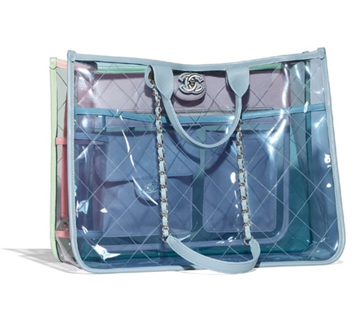 อัปเดตราคากระเป๋าใส CHANEL PVC Bag 2018 ที่กำลังฮิตสุดๆ