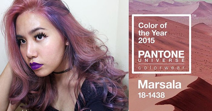 Marsala Hair Color of the Year 2015 by ToB1 Hair Station