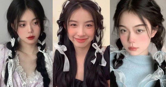 เทรนด์มาแรง! ทำผมพันริบบิ้น ลุคหวานแต่แซ่บแบบ Y2K