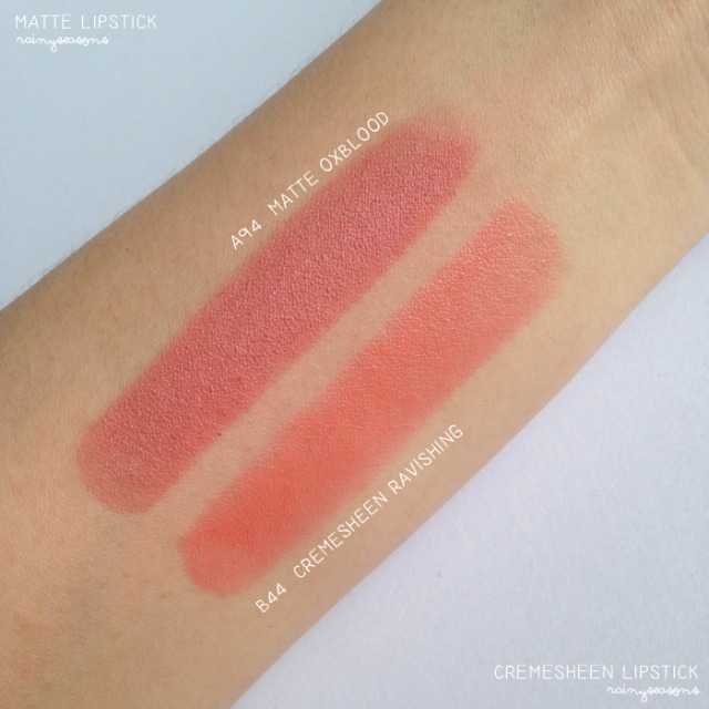 Swatch ลิปสติก mac กับ 2 สีสายนู๊ดดดดดแบบดูไม่ป่วย!!!