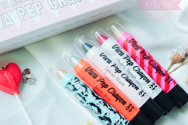 ♥♥Review♥♥ ver.22 chosungah Viva Pep Crayon Quintuple Kit รับวันแห่งความรัก